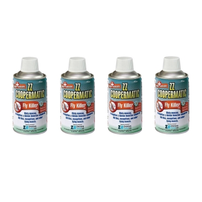 AEROSOL ZZ COOPERMATIC FLY KILLER PACK 4 UNIDADES